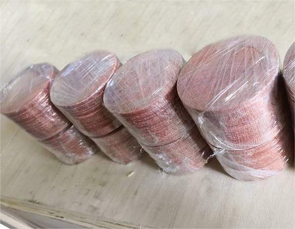 99.95%+ Pure Copper Woven Wire Mesh Screen - Dongfu Wire Mesh